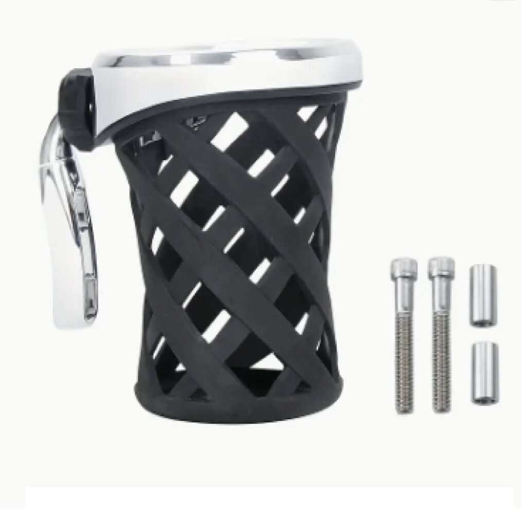 Harley Cup Holder Left or Right Side Long Basket - SMA Motorcycle ...