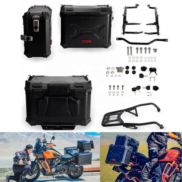 21-Up Harley Pan America Tail Box Side Box With Mounting Brackets - SMA ...
